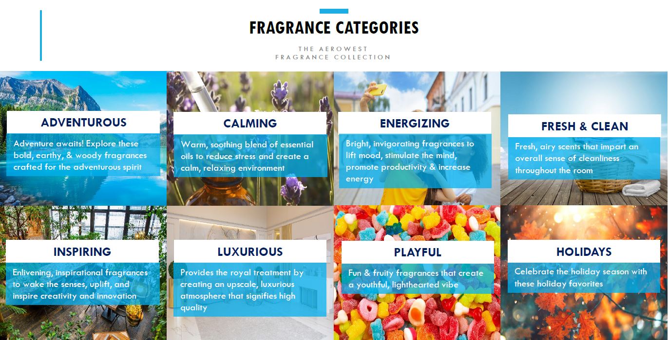 How to Select the Perfect AeroWest Fragrance for Your Facility - AeroWest